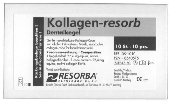 HSD DK-1010, KOLLAGEN-resorb | Kollagen-Vlies | Dental | Karl Hammacher ...